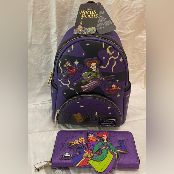Loungefly | Bags | Loungefly Nwt Disney Hocus Pocus Tonight We Fly Mini ...